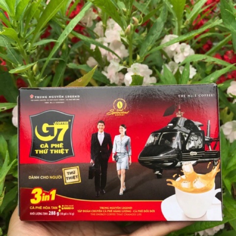 CÀ PHÊ HÒA TAN G7 3IN1 HỘP 336G (21 GÓI) | Shopee Việt Nam