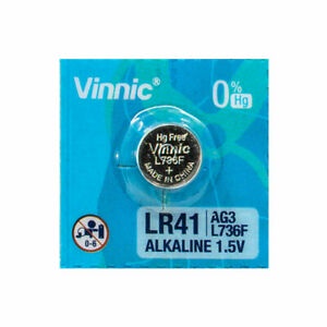Pin Vinnic LR41 / AG3 - L736F (1 Viên) | Shopee Việt Nam