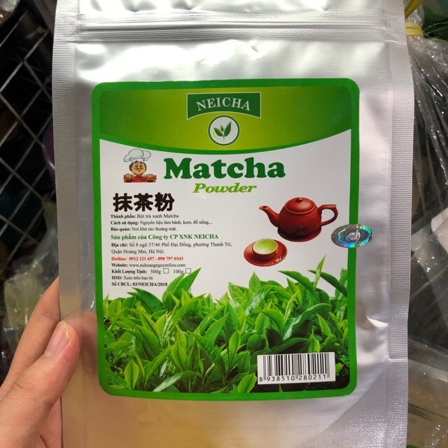 Bột matcha trà xanh nguyên chất 100% Neicha | Shopee Việt Nam