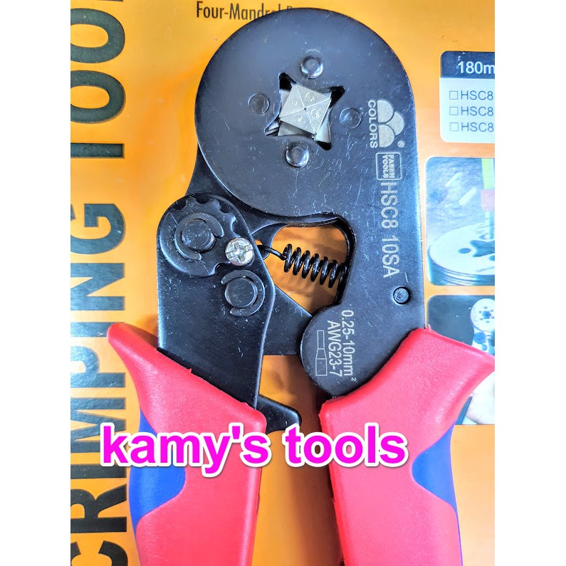 Kìm Bấm Cos Pin Tròn Rỗng Fasen Hsc8 10sa 0.25-10mm2, Kiềm Bấm Cos, Kềm ...