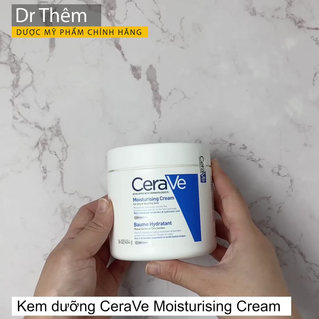 Kem Dưỡng Ẩm Cerave Dành Cho Da Khô Cerave Moisturizing Cream 50ml/340g ...