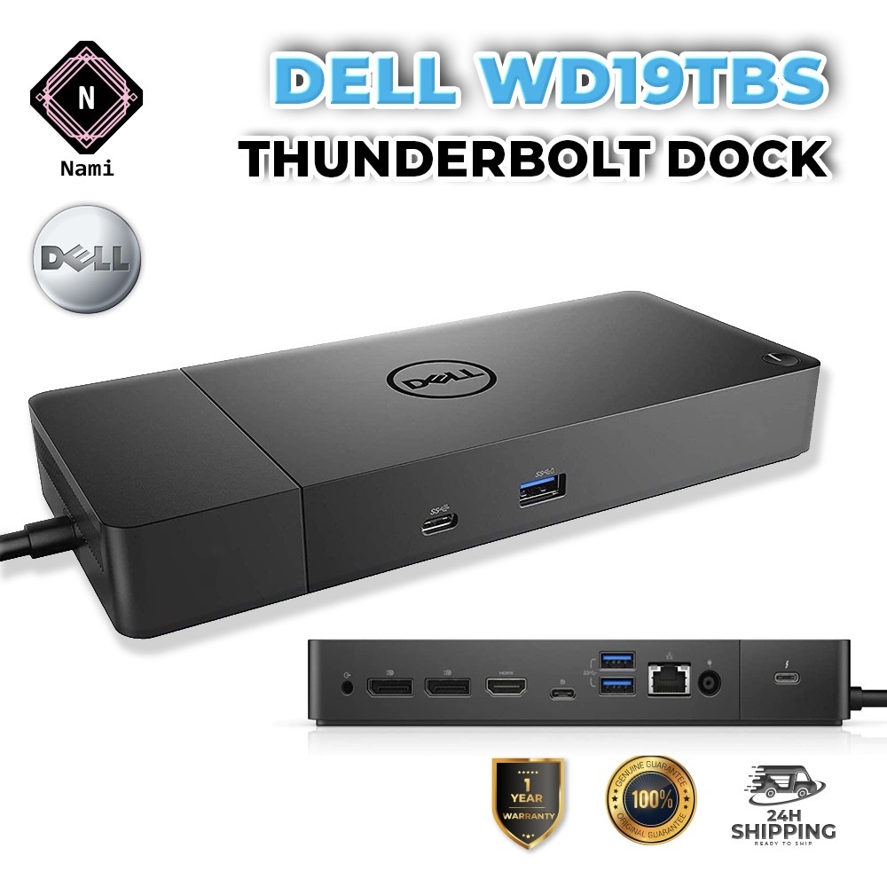 Đế kết nối Dock Dell WD19TBs , Thunderbolt Dock 2022 , xuất màn hình 4K ...