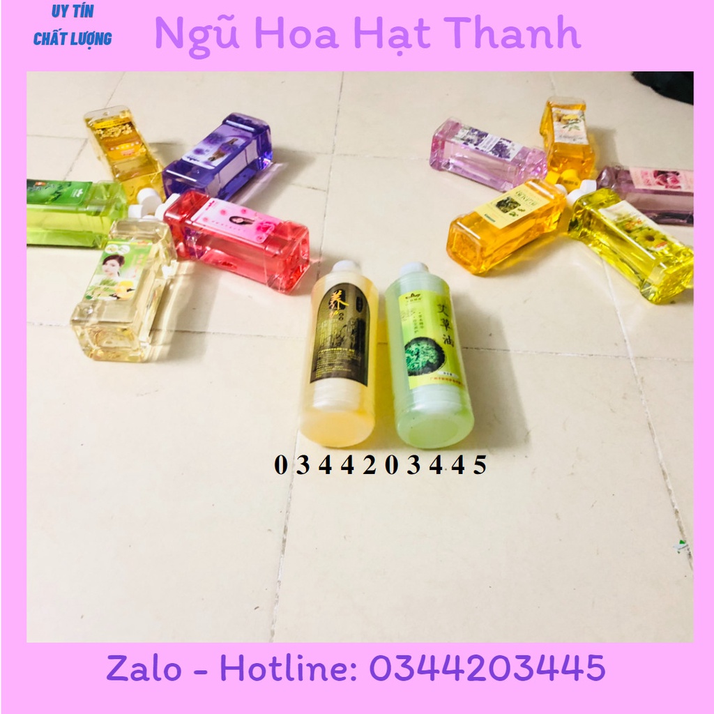 Dầu massage body olive, hoa hồng, hoa cúc, hoa lavender, oliu... thơm ...