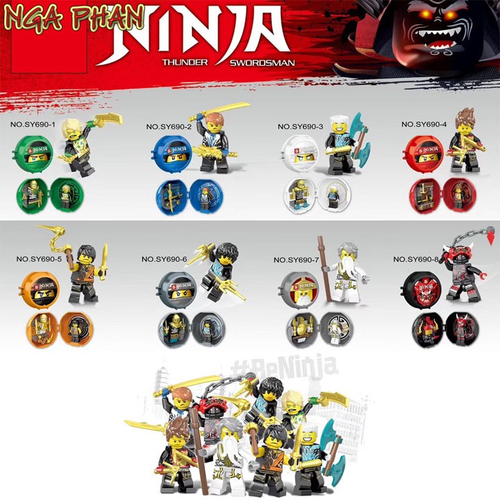 Ninja Training Box Cực Đẹp Ninjago Đồ Chơi Xếp Hình Lắp Ráp SY | Shopee ...