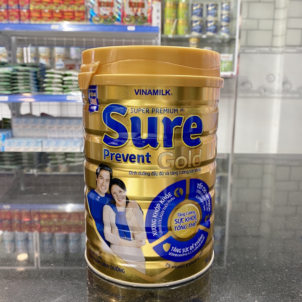 [CHÍNH HÃNG] Sữa Bột Vinamilk Sure Prevent Gold 900g | Shopee Việt Nam