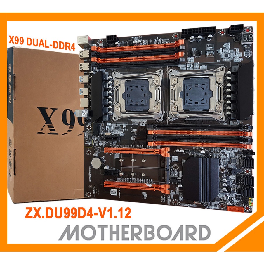 Mainboard X99 Klirse DUAL CPU. Bo Mạch Chủ Intel Dual CPU X99 LGA 2011-3 E5 V3 V4 E-ATX. Hàng ...