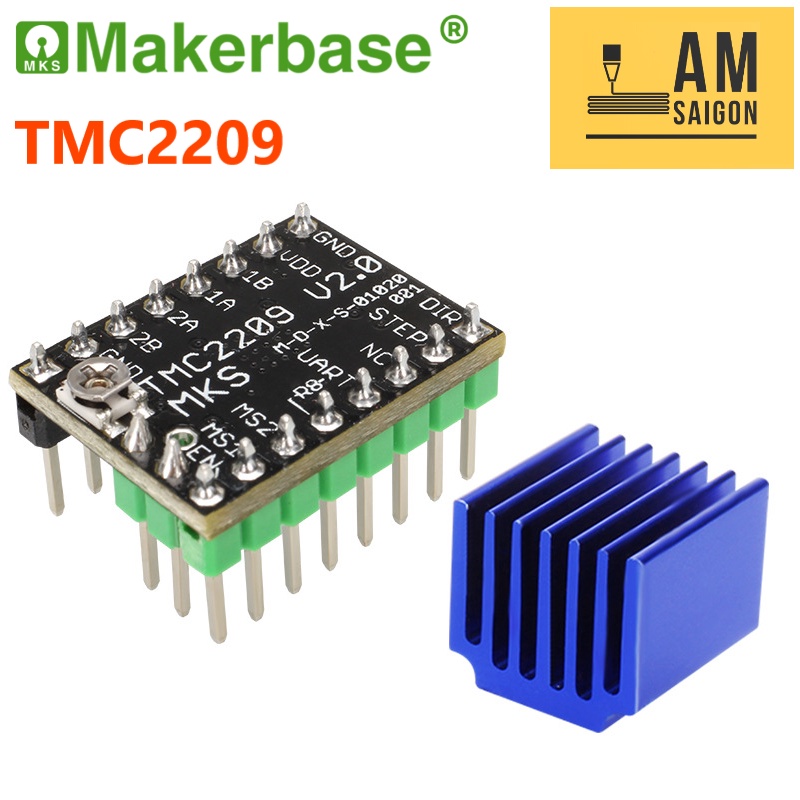 Driver MKS TMC2209 V2.0 điều khiển động cơ bước Stepper chính hãng ...