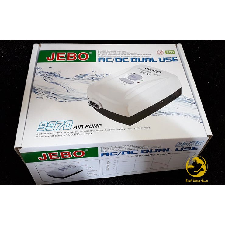 Sủi tích điện Jebo 9970 | Shopee Việt Nam