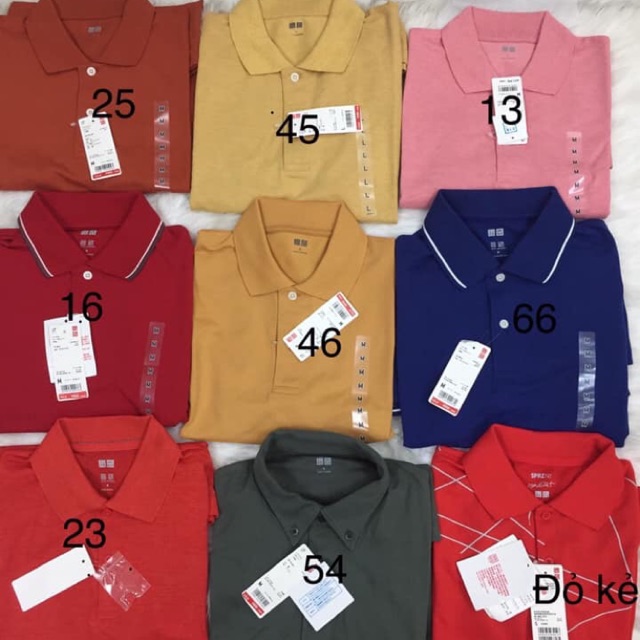 ÁO PHÔNG NAM POLO CỦA UNIQLO - Hàng chuẩn Japan | Shopee Việt Nam