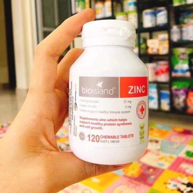 Kẽm zinc bioisland 120v | Shopee Việt Nam