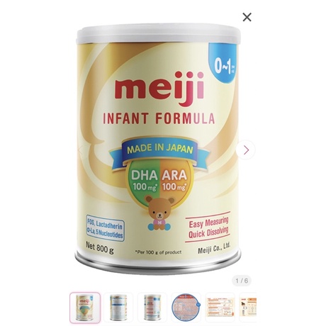 MEIJI INFANT FORMULA 800g | Shopee Việt Nam