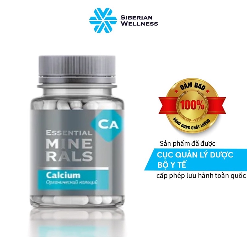 [Canxi Siberi] Canxi hữu cơ Essential Minerals Calcium - Siberian ...