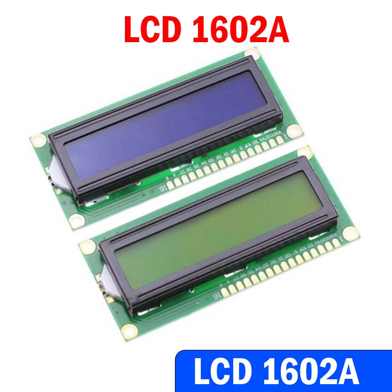 Màn hình LCD1602 1602A Xanh Dương / Xanh Lá TEXT LCD 1602 HD44780 hoạt ...