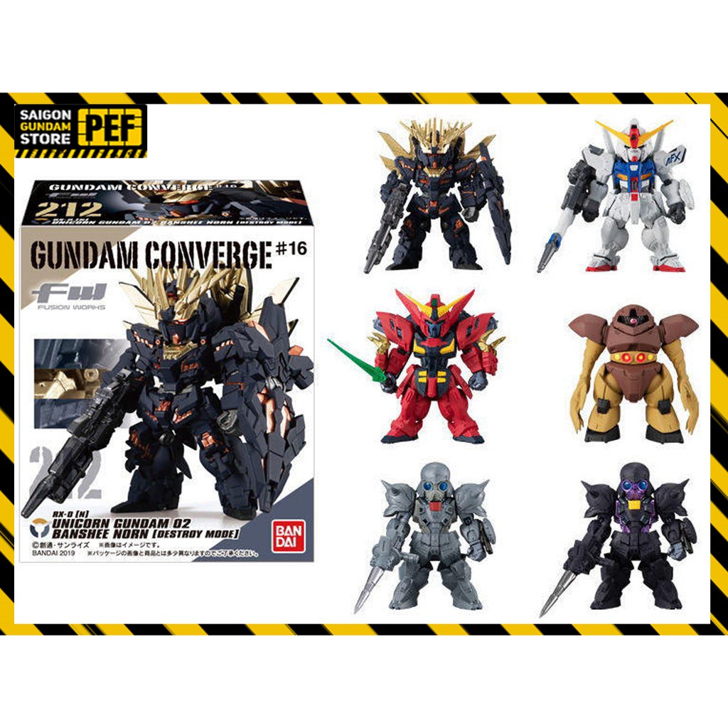 MÔ HÌNH BANDAI FW GUNDAM CONVERGE SET 16 | Shopee Việt Nam