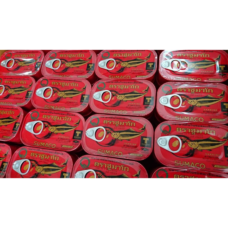 Cá mòi Sốt Cà Thái Lan Sardines Sumaco Hộp 125g | Shopee Việt Nam