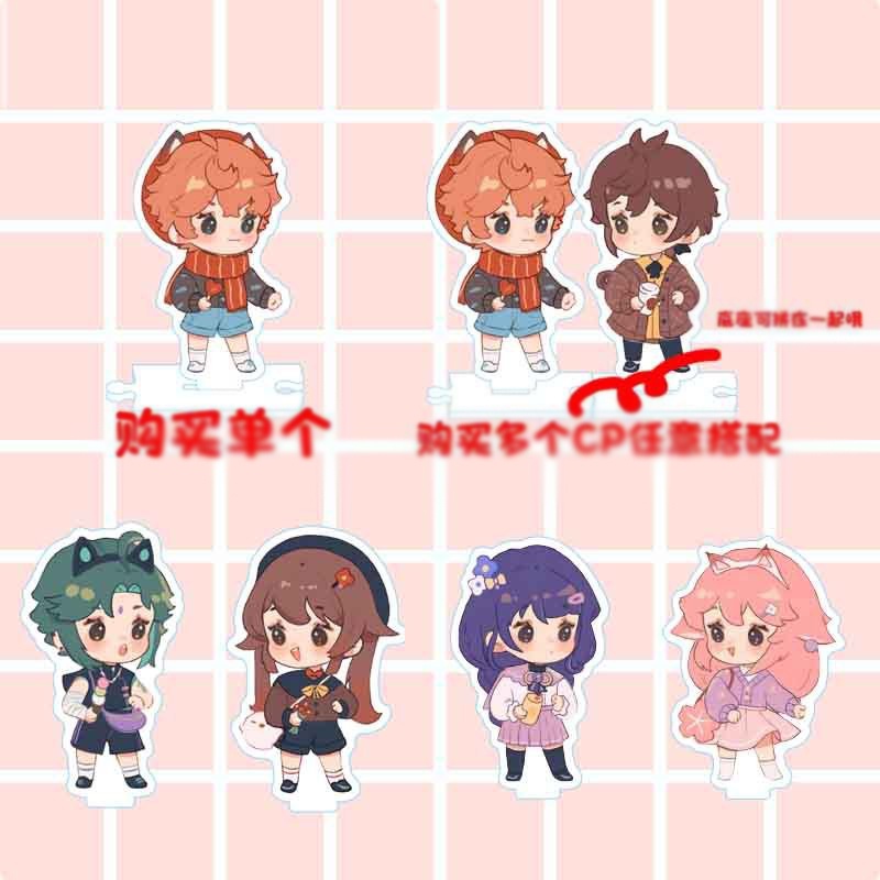 Mô hình Standee Mini GENSHIN IMPACT ver DẠO PHỐ tượng acrylic standee ...