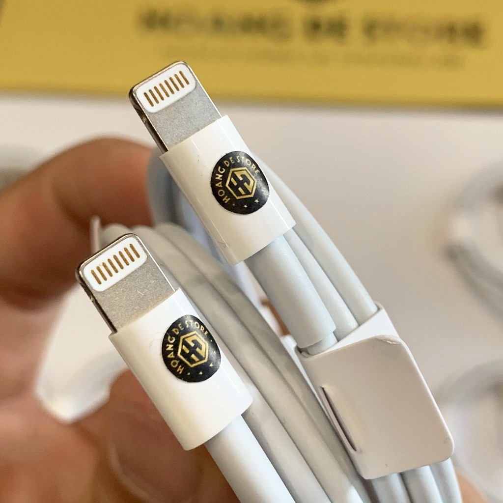 Dây cáp cho iPhone và iPad dài 0,5M - 1M - 2M hàng [CHÍNH HÃNG] | Shopee Việt Nam