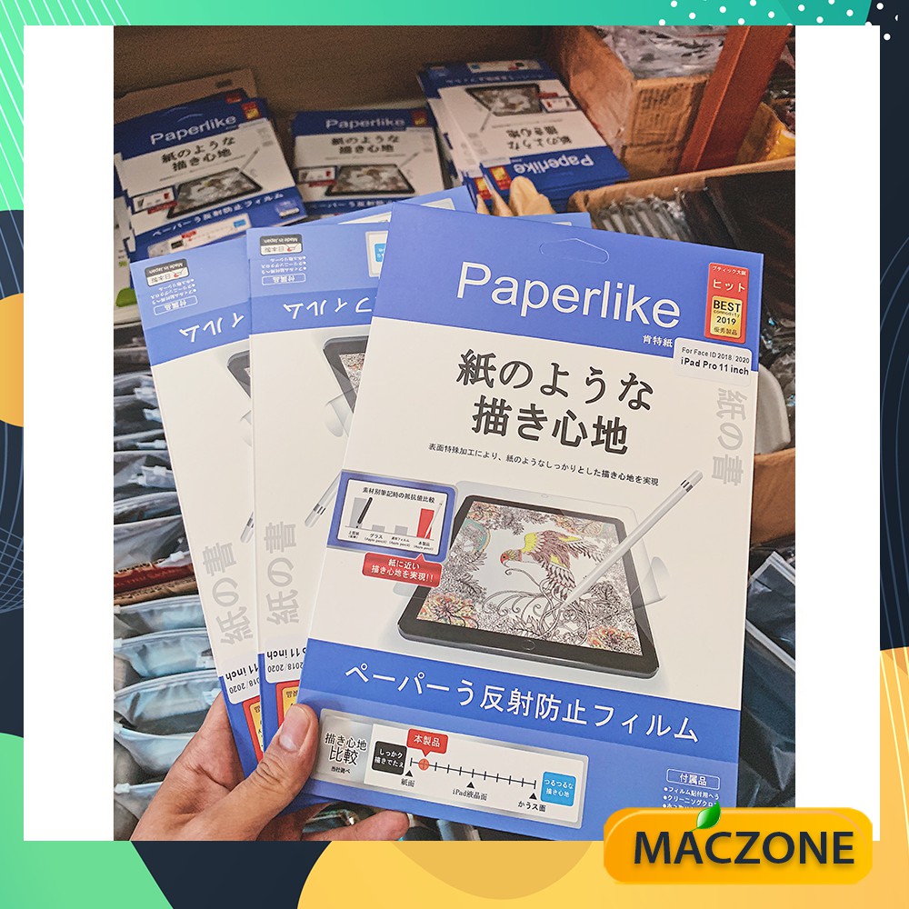 Dán màn hình iPad Paperlike Paper-like iPad 11/10.5"/9.7/Mini 4/5/12.9 ...