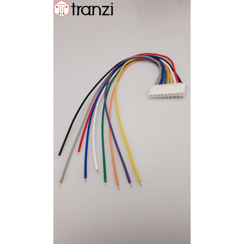 Dây cắm header 2.54mm XH2.54 2P 3P 4P 5P 6P 7P 8P 9P 10P 11P 12P 10cm 20cm 30cm 22AWG 1 đầu bấm ...