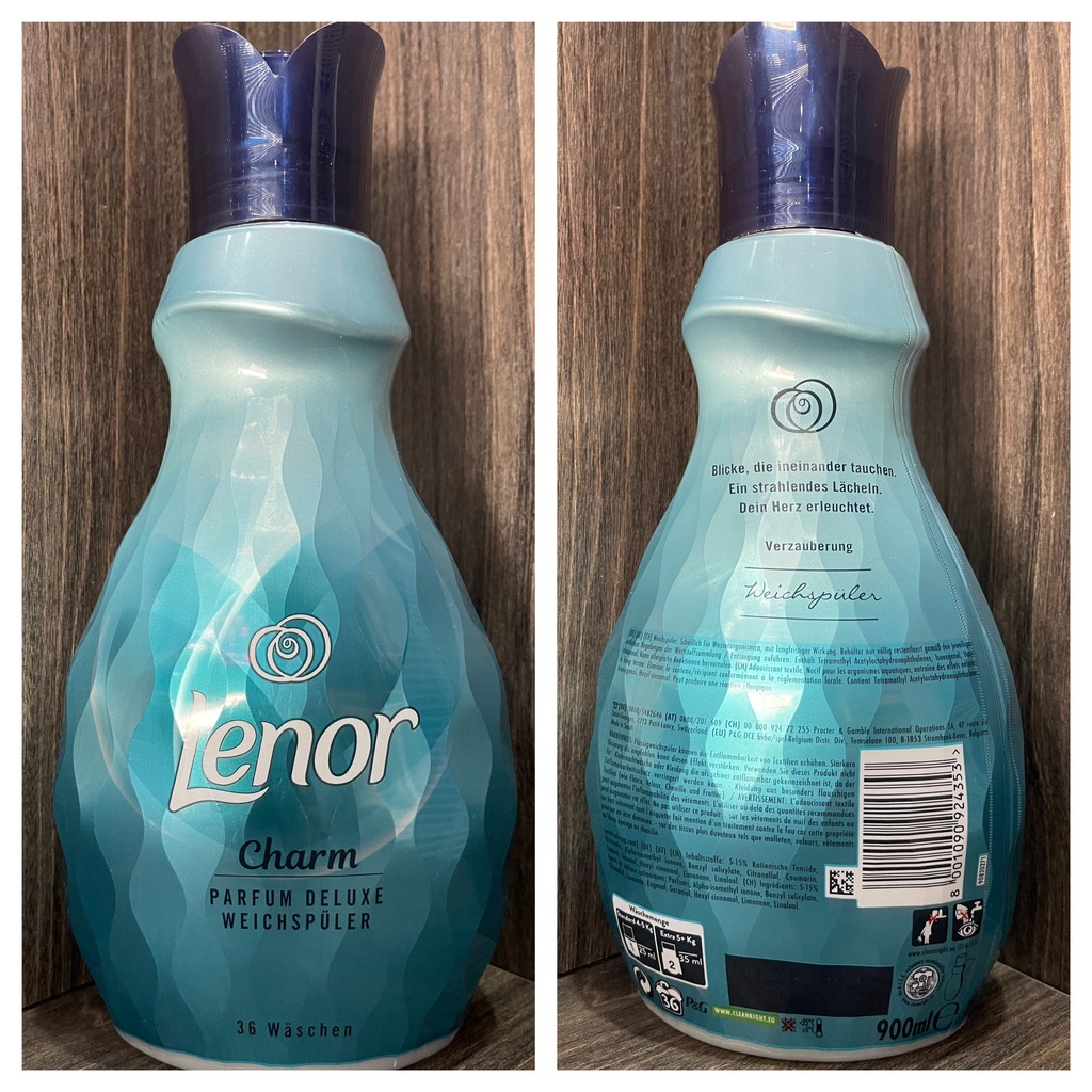 Nước xả vải/ quần áo Lenor Parfum Deluxe Charm, 900ml | Shopee Việt Nam