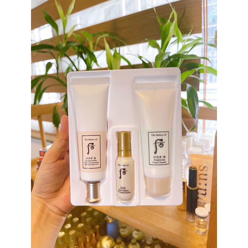 72345 [HÀNG SĂN SALE] SET KEM CHỐNG NẮNG WHOO TRẮNG | Shopee Việt Nam