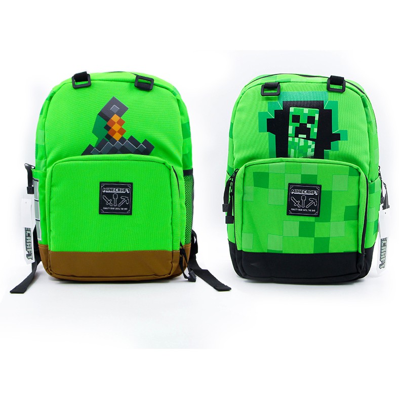 Ba lô Minecraft hình kiếm và Creeper chính hãng | Shopee Việt Nam