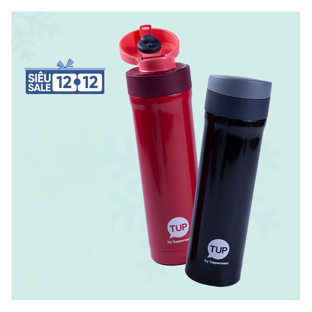 Bình giữ nhiệt Easy Open 430ml Tupperware | Shopee Việt Nam