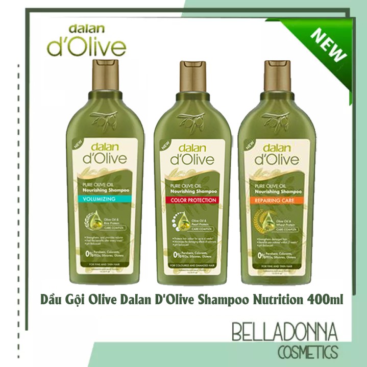 [CHÍNH HÃNG] Dầu Gội Olive Dalan D'Olive Shampoo Nutrition 400ml ...