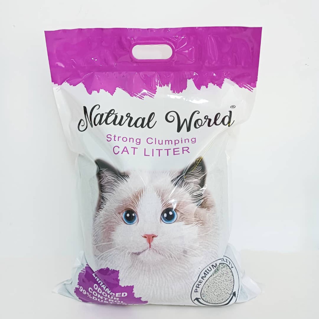CÁT VỆ SINH CHO MÈO CHẤT LƯỢNG CAO - NATURAL WORLD 16L/ 8KG | Shopee Việt Nam