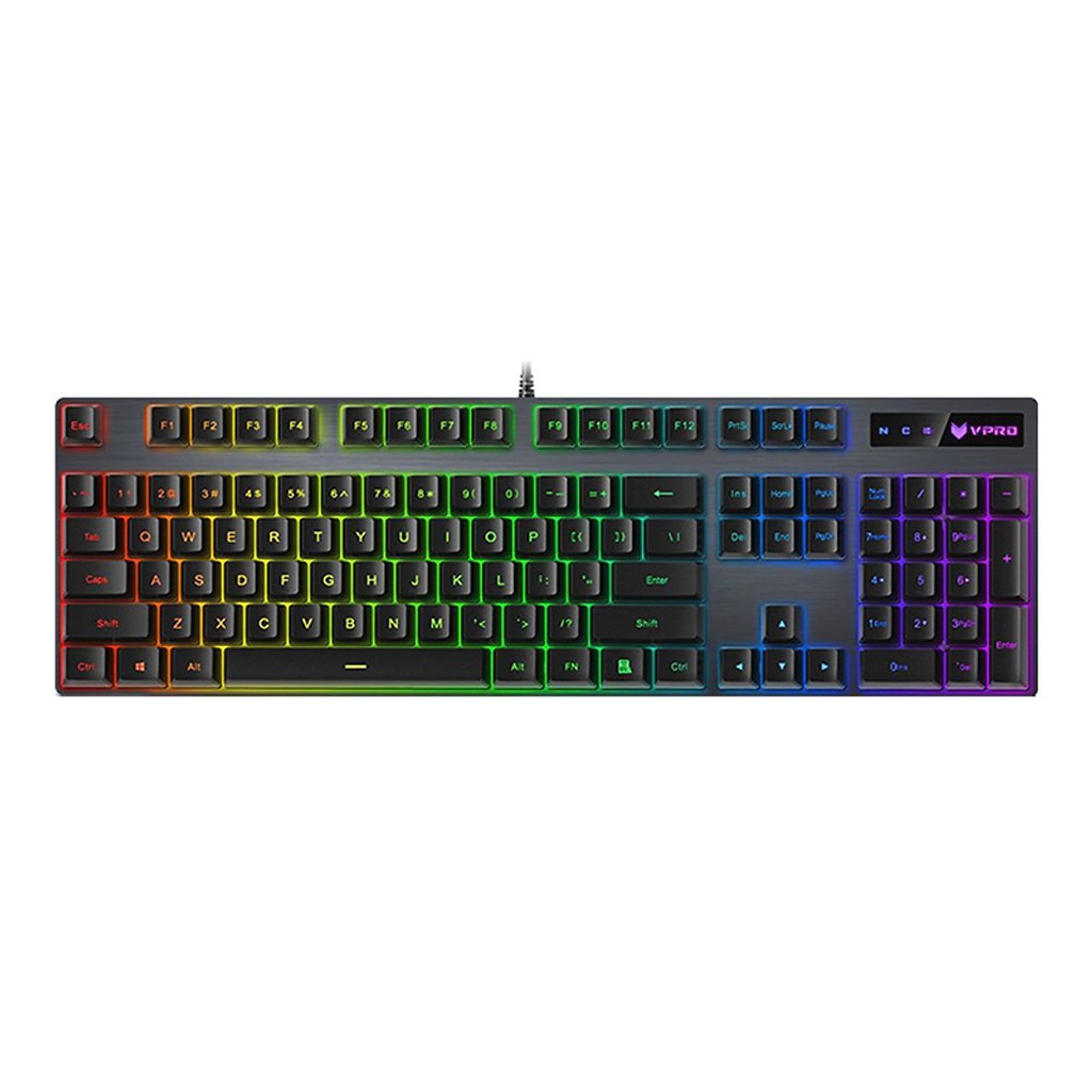 Bàn Phím Cơ Có Dây Rapoo V806 RGB | Shopee Việt Nam