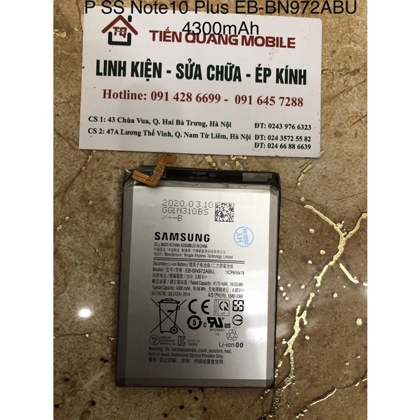 Pin Samsung Note 10 Plus Xịn | Shopee Việt Nam