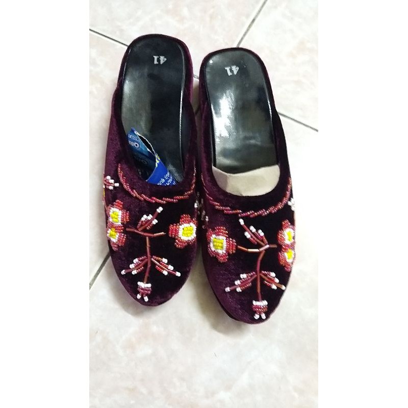 dép nhung nữ cao 3 phân | Shopee Việt Nam