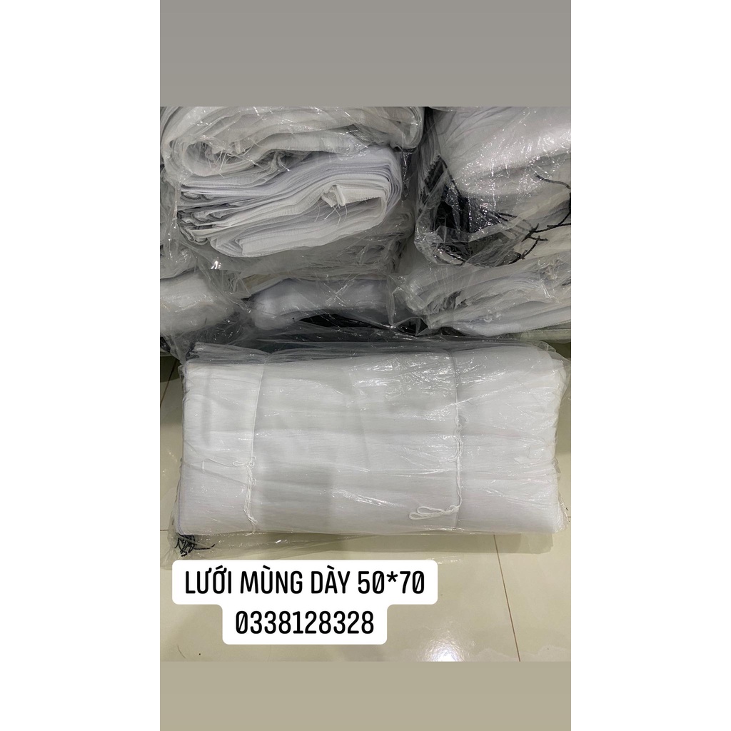 [TÚI 50*70] 100 CÁI TÚI LƯỚI MÙNG DÀY BỌC MÍT THÁI LOẠI LƯỚI RẤT DÀY ...