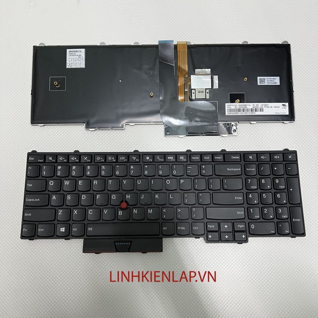 Bàn phím laptop lenovo thinkpad P50 P51 keyboard | Shopee Việt Nam