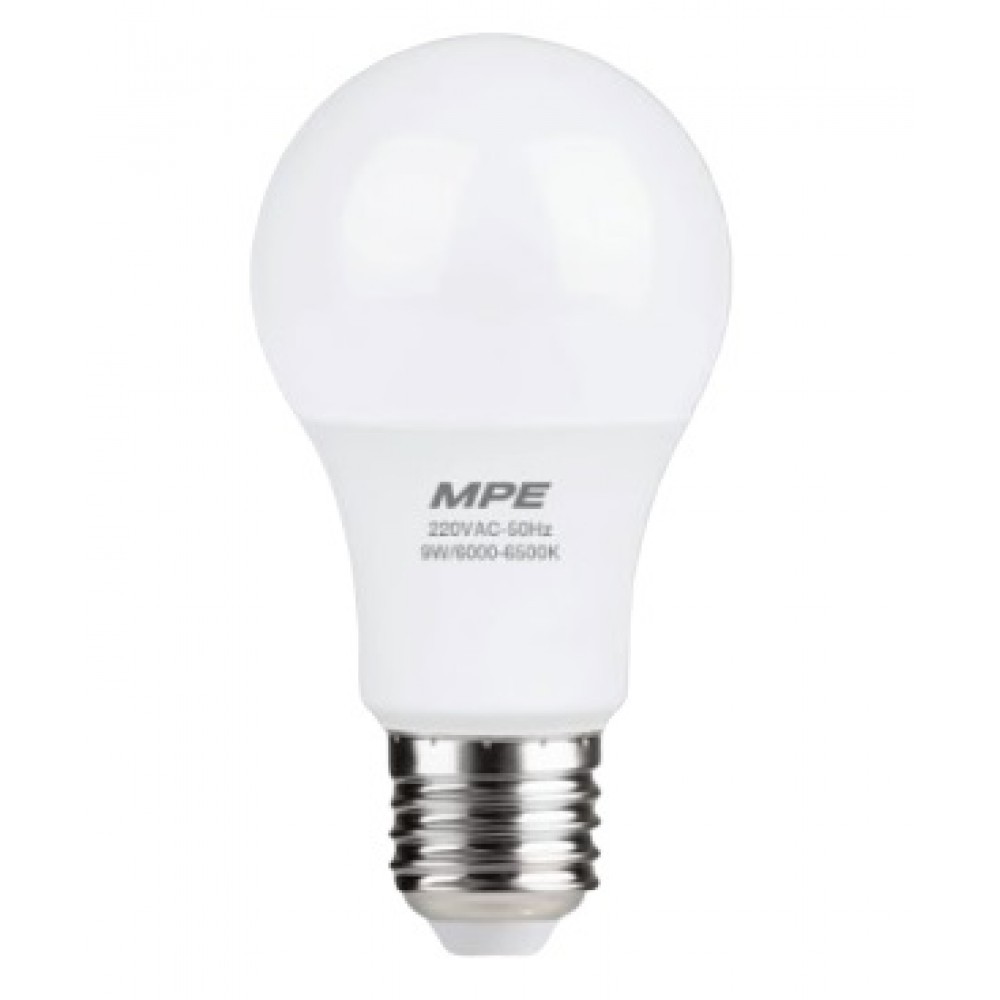 Bóng Đèn LED Bulb MPE - Ánh sáng trắng/vàng - 3w, 5w, 7w, 9w, 12, 15w ...