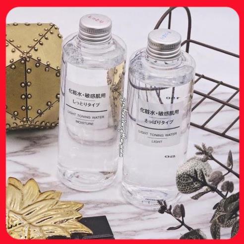 Toner Nước Hoa Hồng Muji Light Toning Water, nước hoa hồng Muji Nhật bản 200ml Baki Japan ...