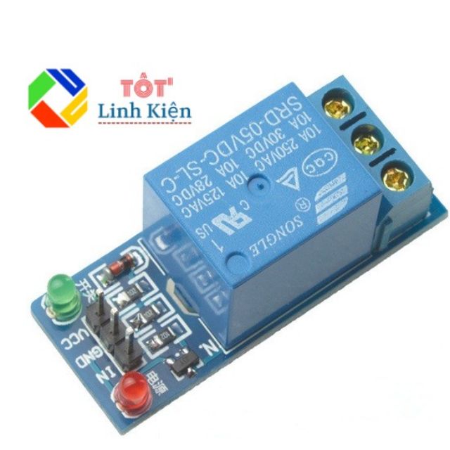 Module Relay 1 Kênh 5V-220V/10A | Shopee Việt Nam