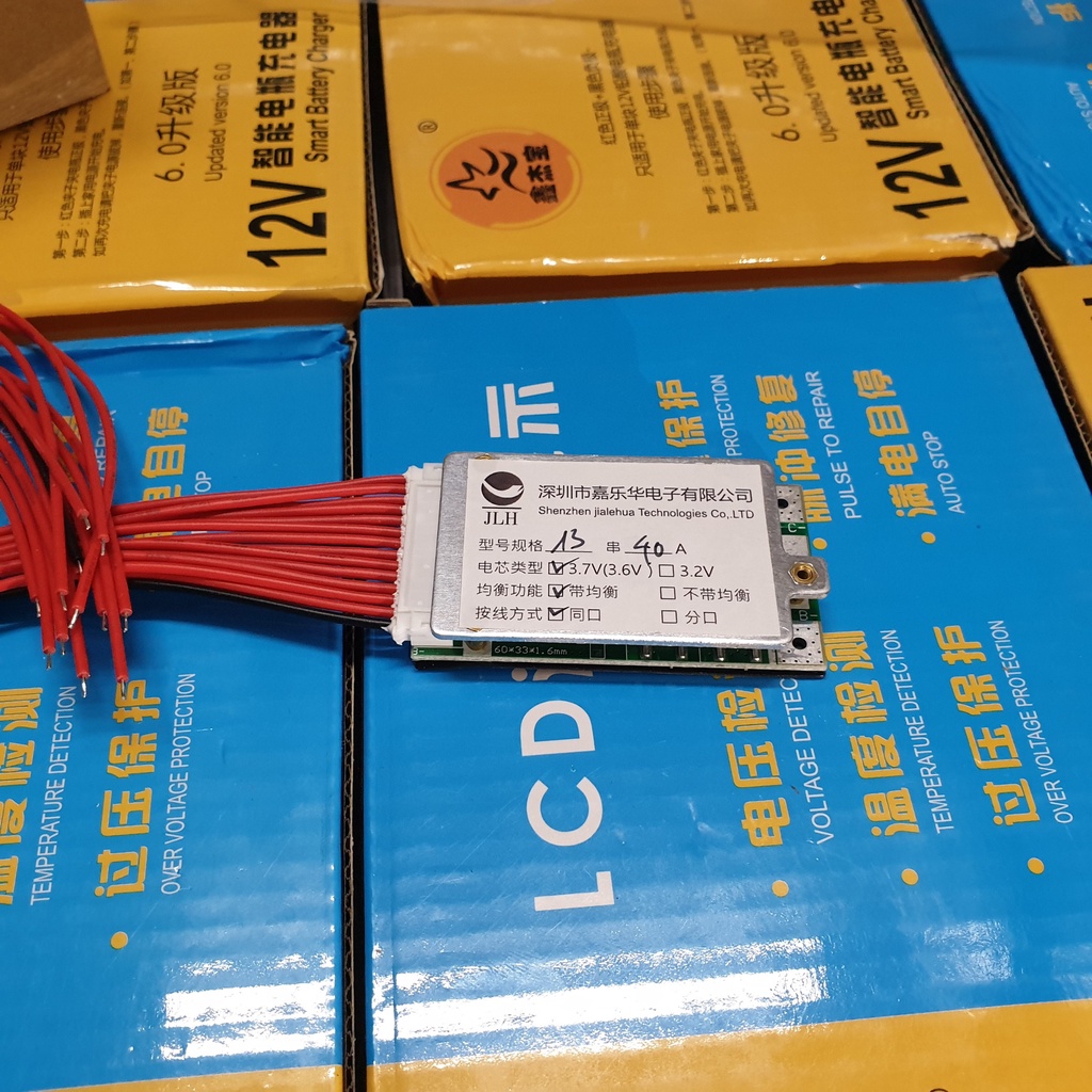 CHÍNH HÃNG | Mạch sạc ,bảo vệ pin 10s, 13s 36v, 48v 60ah | Shopee Việt Nam