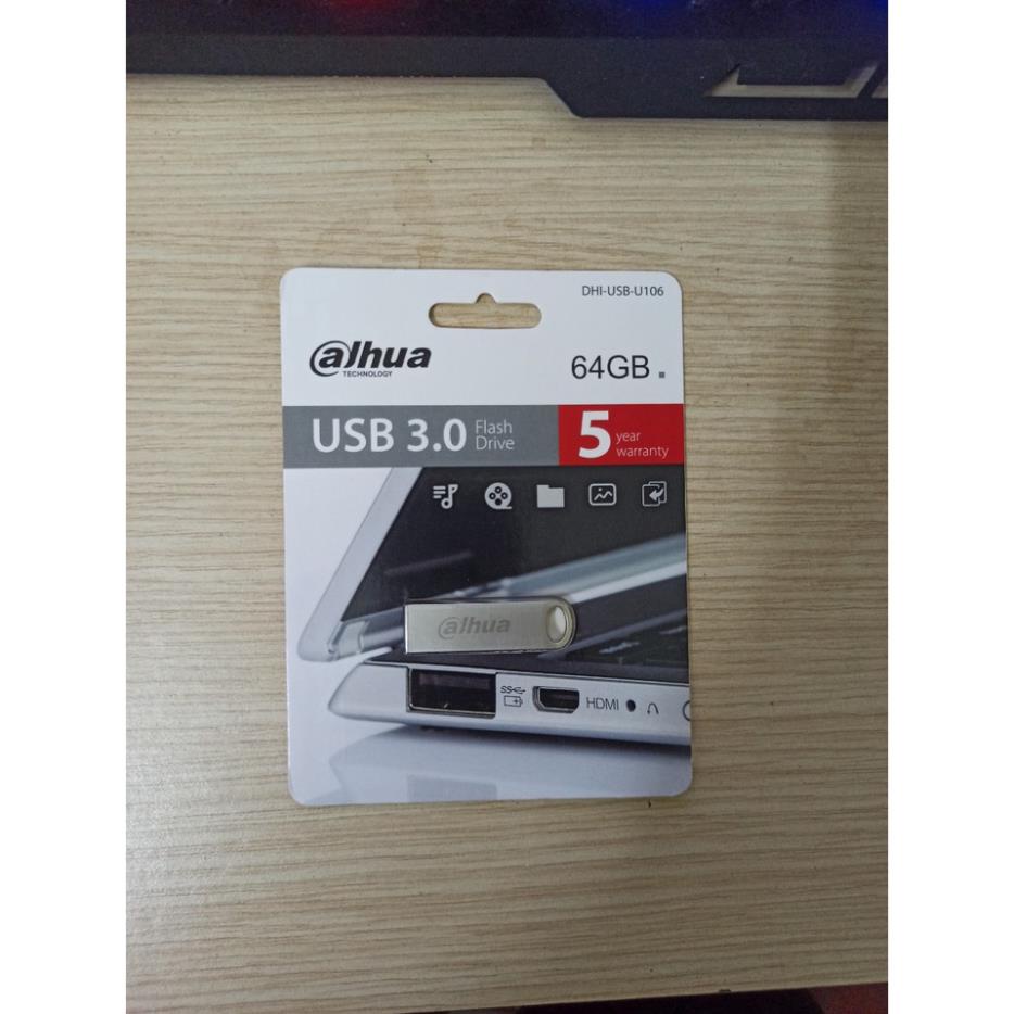 USB 3.0 Dahua U106 64GB hàng chính hãng vỏ kim loại | Shopee Việt Nam