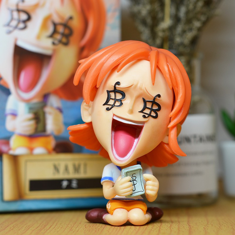 Mô hình One Piece - Mô hình Nami chibi 9cm N011 | Shopee Việt Nam