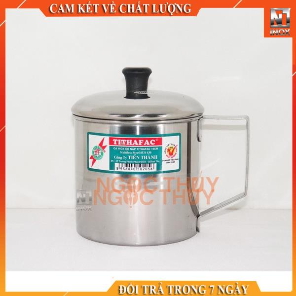 Ca inox có nắp Tithafac | Shopee Việt Nam