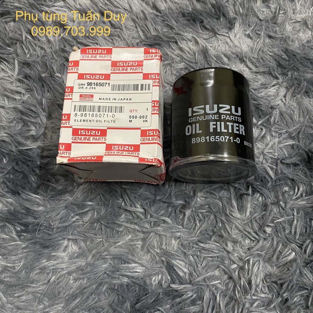Lọc nhớt. lọc dầu dộng cơ xe Isuzu D-max(2007-2017), Mux (Mã ...