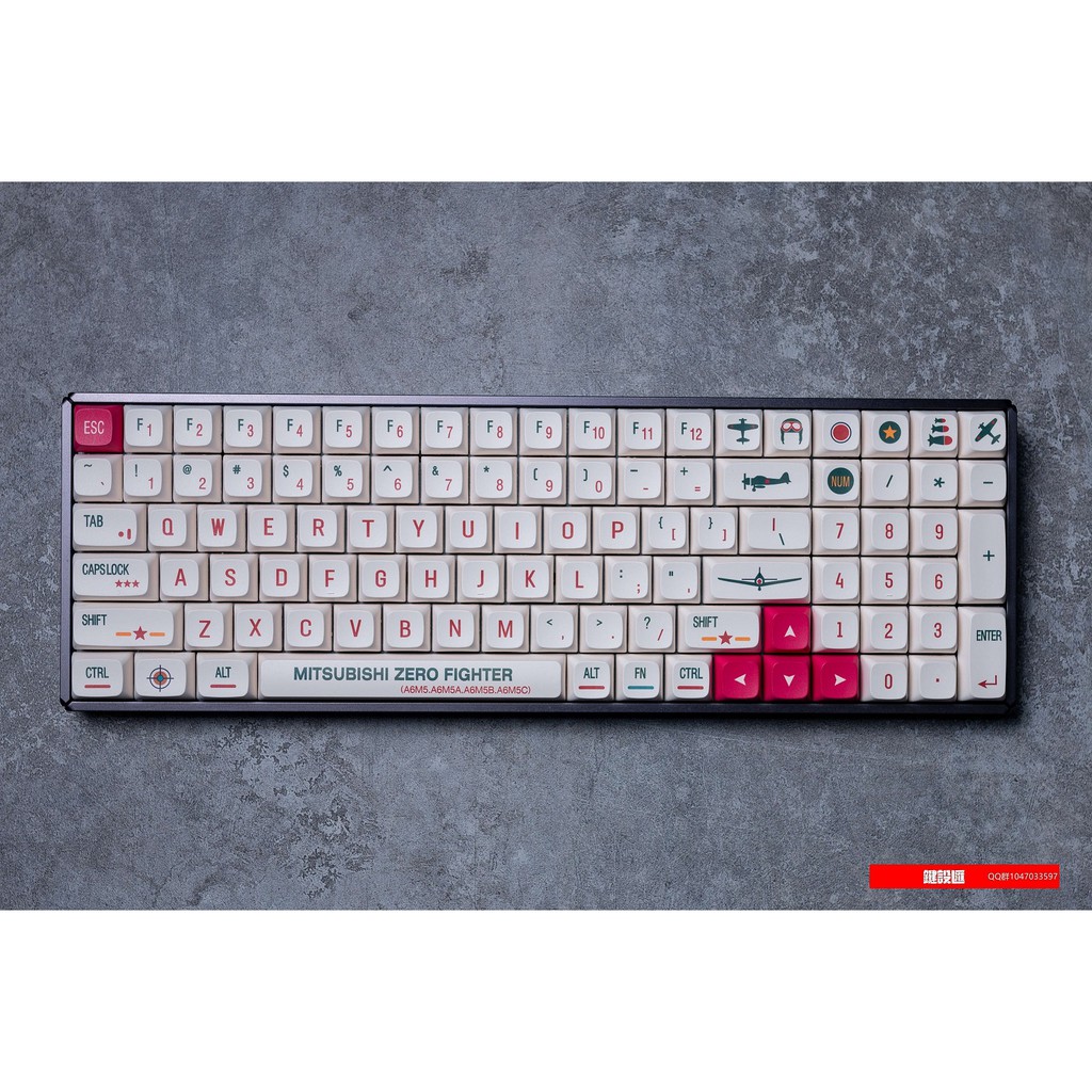 Set Keycap XDA Zero Fighter Bàn Phím Cơ | Shopee Việt Nam