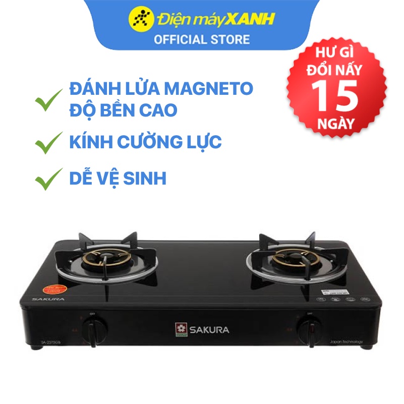 Bếp ga Sakura SA-2375GB | Shopee Việt Nam