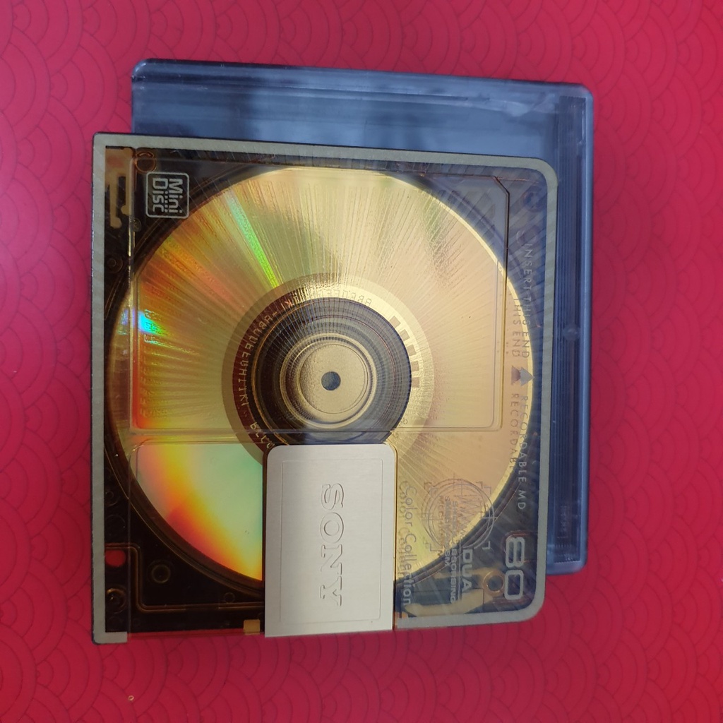 [MDCD] Bộ 3 Đĩa Trắng MD Sony Gold có hộp | Shopee Việt Nam