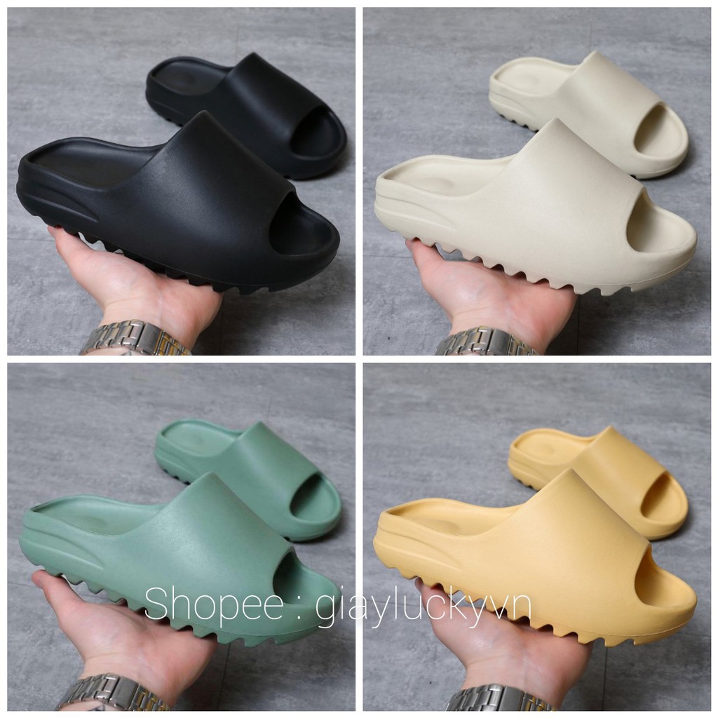 Dép yz slide nam nữ quai ngang hàng loại 1 , đế cao chống trơn trượt ...