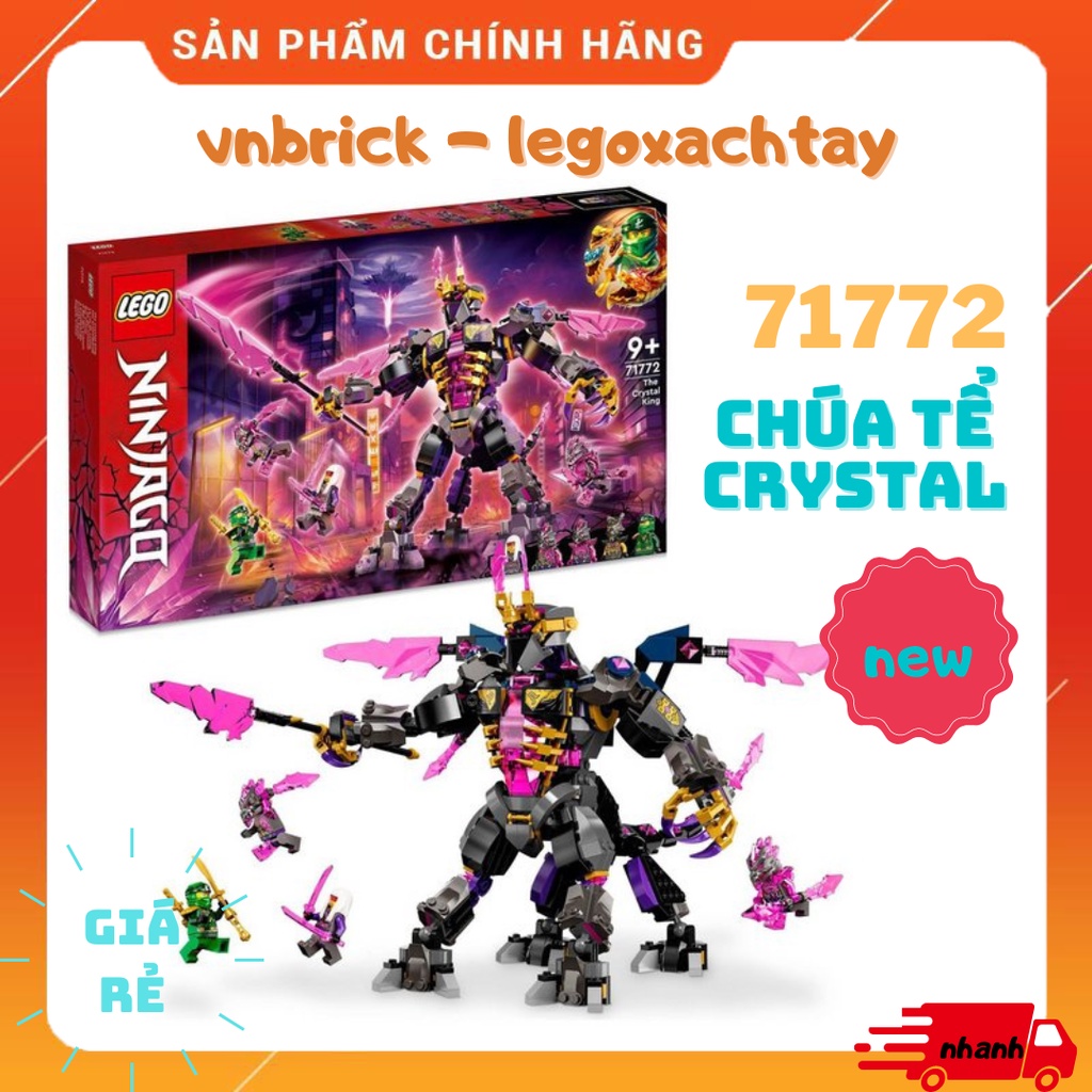 LEGO Ninjago 71772 Chúa Tể Crystal | Shopee Việt Nam
