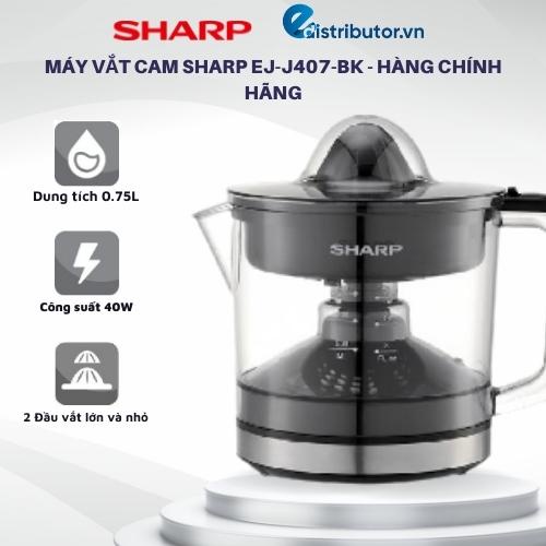 Máy Vắt Cam Sharp EJ-J407-BK - Hàng chính hãng | Shopee Việt Nam