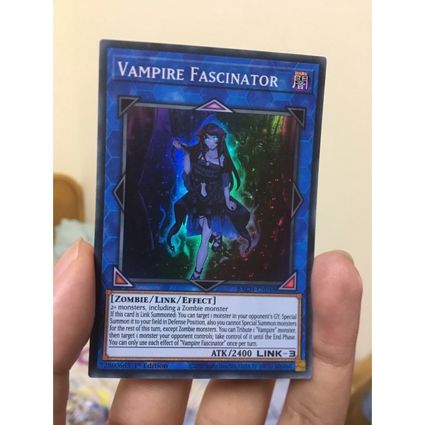 Thẻ bài Yugioh Vampire Fascinator | Shopee Việt Nam