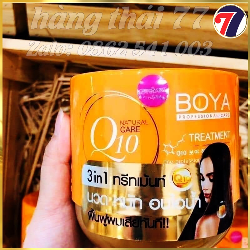 Kem Ủ Tóc Q10 Boya Hair Treatment Hàn Quốc 500ml | Shopee Việt Nam